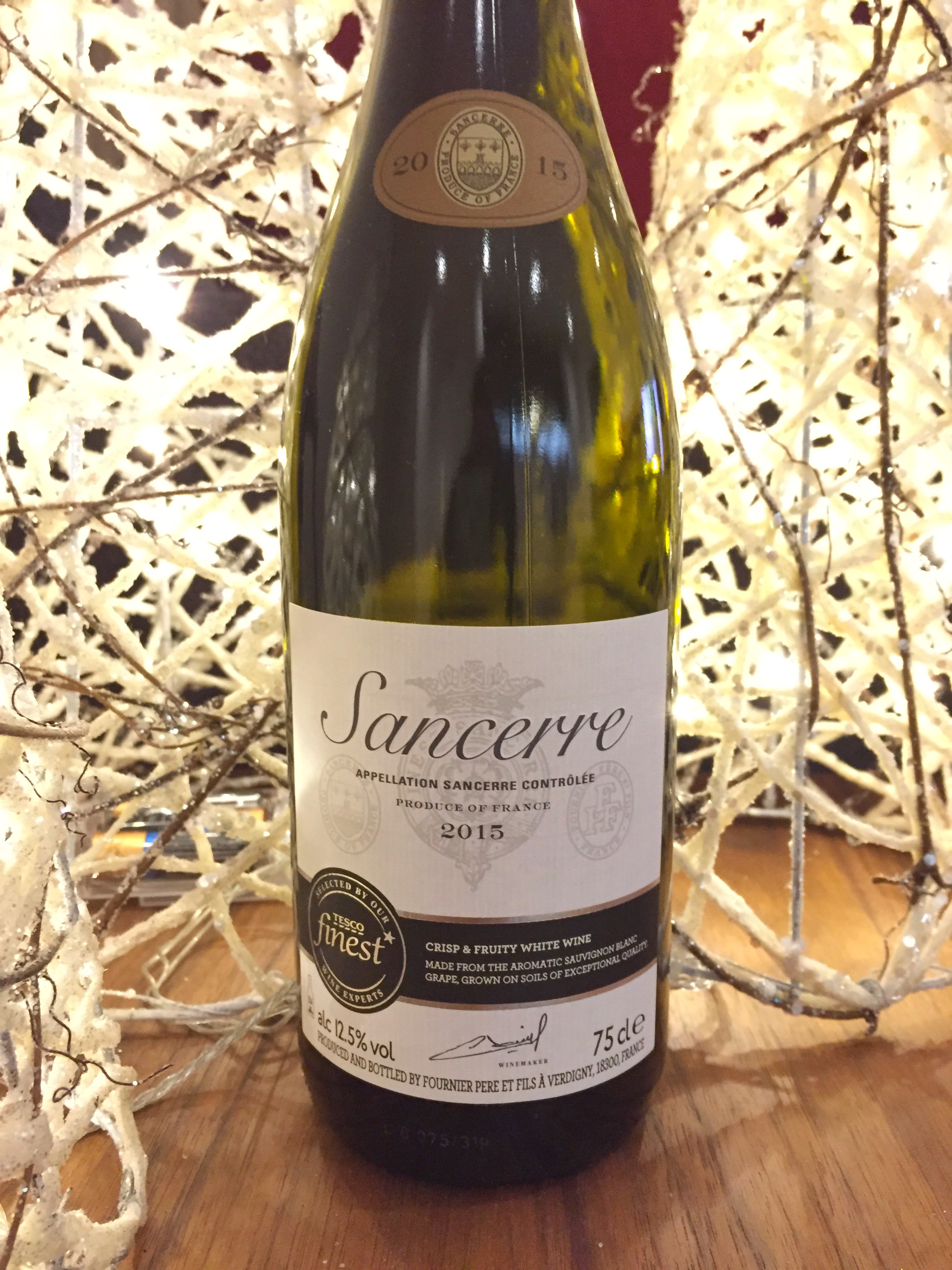 Review - Tesco’s Finest Sancerre 2015 | ginandjuicing